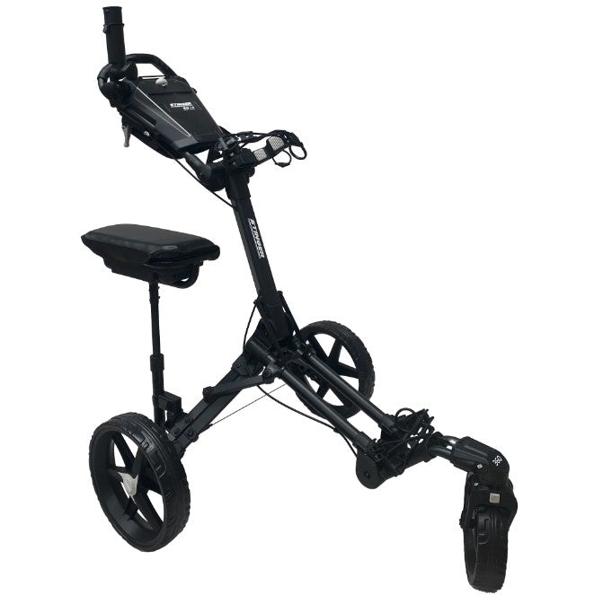 Stinger SG-4 Compact Push Buggy NOW TAKES A SEAT! 👌😍🏌🏽 | Stinger Golf ...