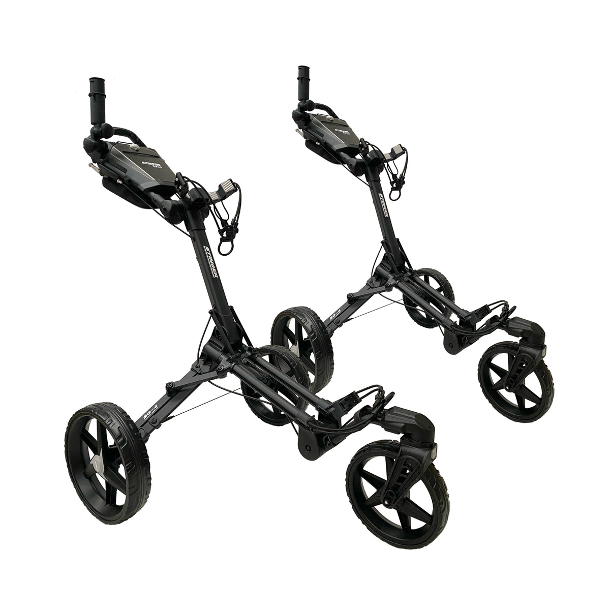 Stinger SG-4 Compact Golf Push Buggy Bundle (2 Buggies) | Stinger Golf ...