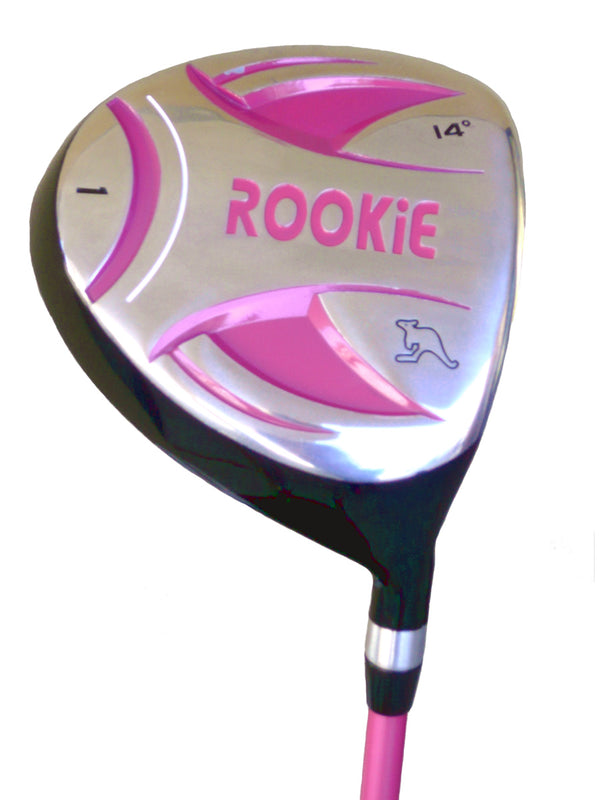Rookie Girls Golf Set RH | 7 Piece Pink 7 to 10 YRS | Stinger Golf Products