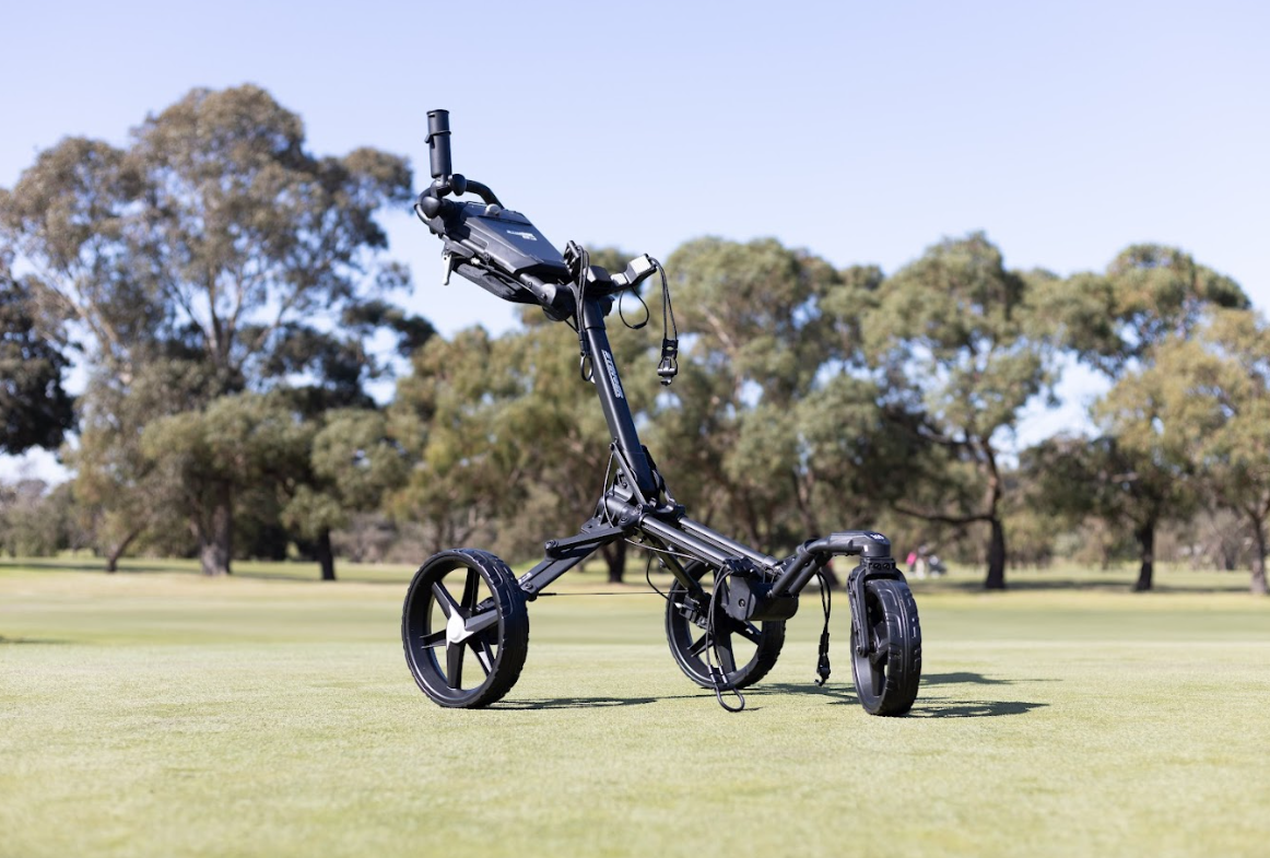 Stinger SG-4 Compact Golf Push Buggy – Stinger Golf Products